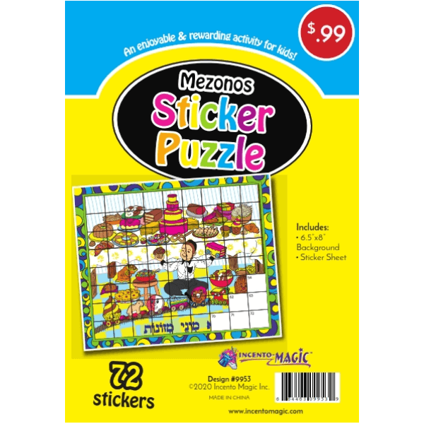 Mezonos Sticker Puzzle – Craft N Color