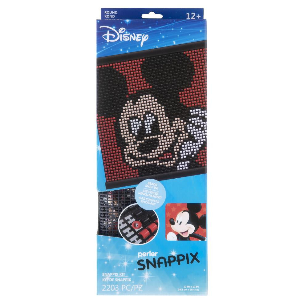 Perler Snappix Kit Mickey Mouse 12" x 12" – Craft N Color