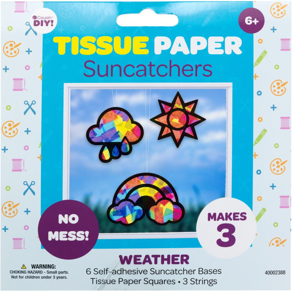 Weather Tissue Suncatcher Kit – Craft N Color